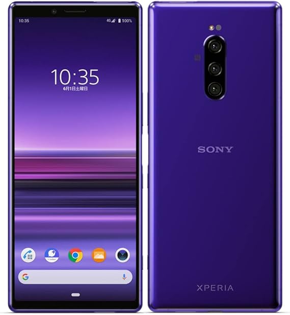 Amazon | 【整備済み品】SONY(ソニー) Xperia 1 OS種類：Android 9以上対応 販売時期：2019年夏モデル 画面 ...