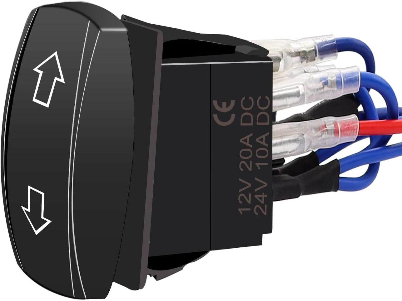 Amazon.com: Hmknana Momentary Polarity Reverse Switch DC 12V 10A DPDT ...