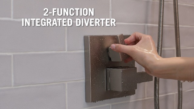 Watch 342701 Delta Modern Raincan, Hand Shower, Rough Valve Square on ...