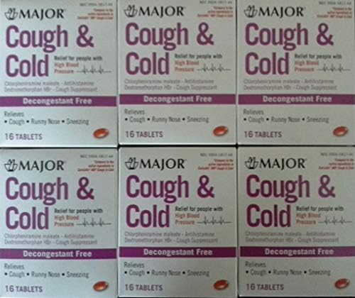 Amazon.com: Coricidin HBP Decongestant-Free Cough and Cold Medicine ...