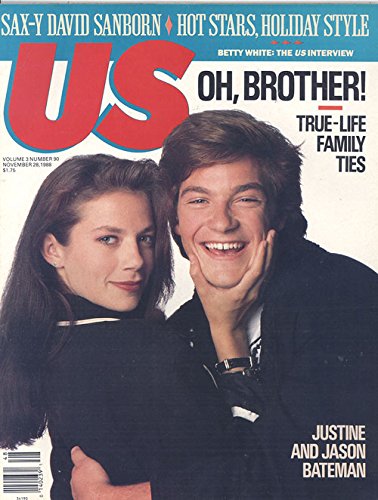 Us Magazine November 28, 1988 (Justine/Jason Bateman on Cover): Various ...