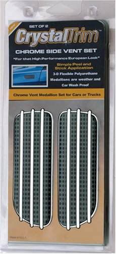 Magnegrafix Chrome Side Vents, Pack of 2 : Amazon.in: Car & Motorbike