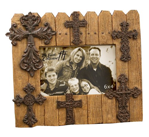 Buy The Faith Collection FC-904 Frame with Crosses, 6" x 4" Online at ...