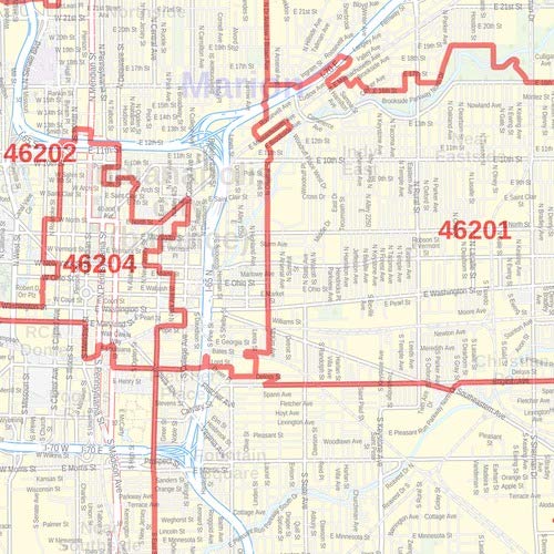 Marion County Zip Code Map Map Of Marion County, Florida Thong Thai
