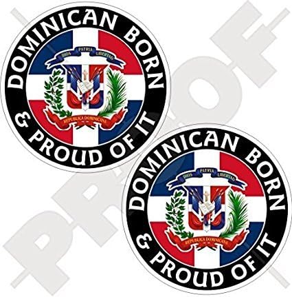 Amazon.com - DOMINICAN REPUBLIC Born & Proud, República Dominicana 75mm ...