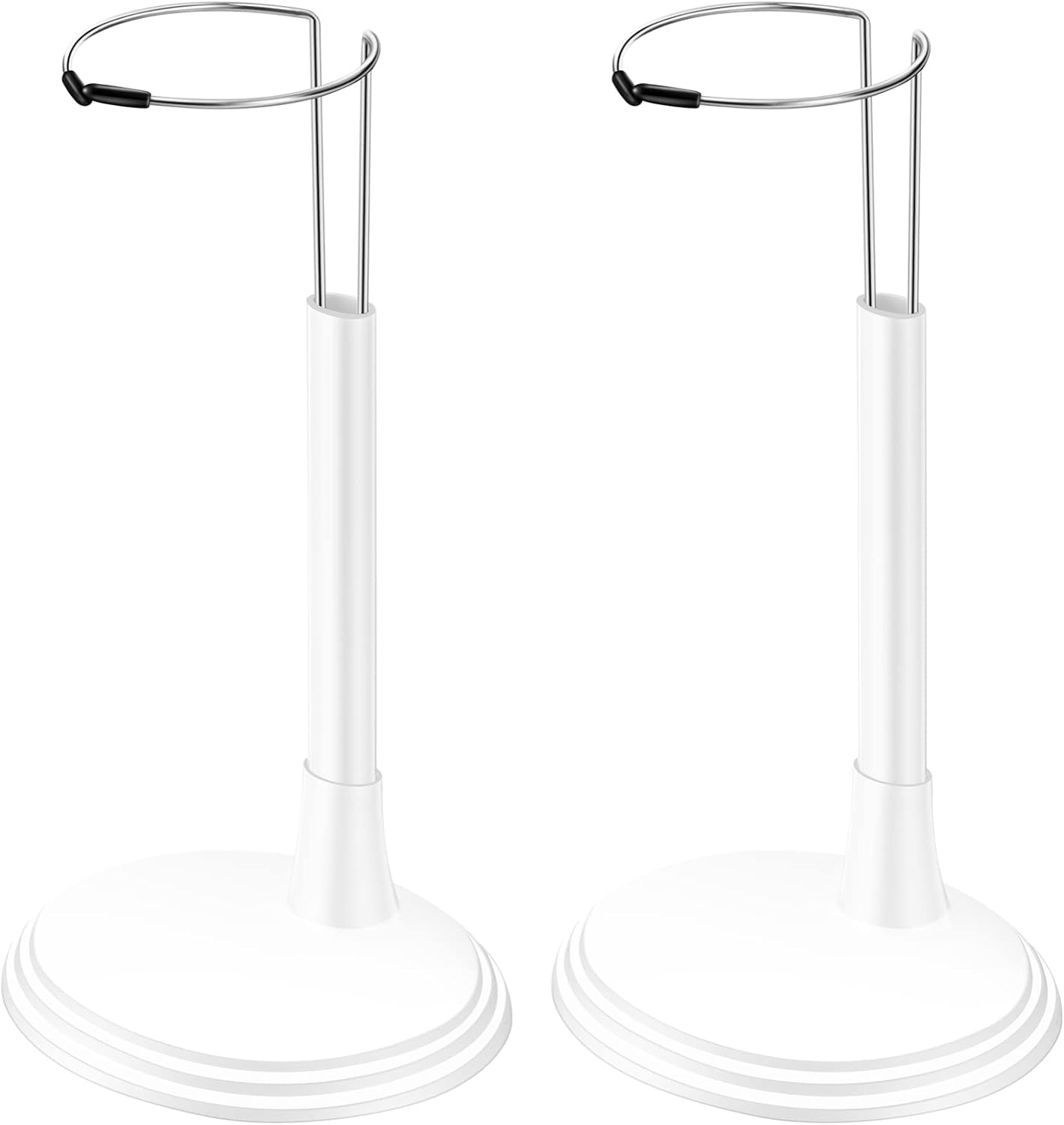 Amazon.com: Toddmomy White Doll Stands 2Pcs Doll Display Stand Doll ...