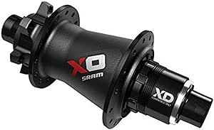 Amazon.com : SRAM X0 MTB 28 Hole Rear Hub, Black/Silver : Bike Hubs ...
