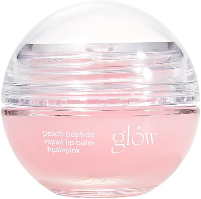 Amazon.com : glow peach peptide lip balm #palepink : Cruelty-Free ...