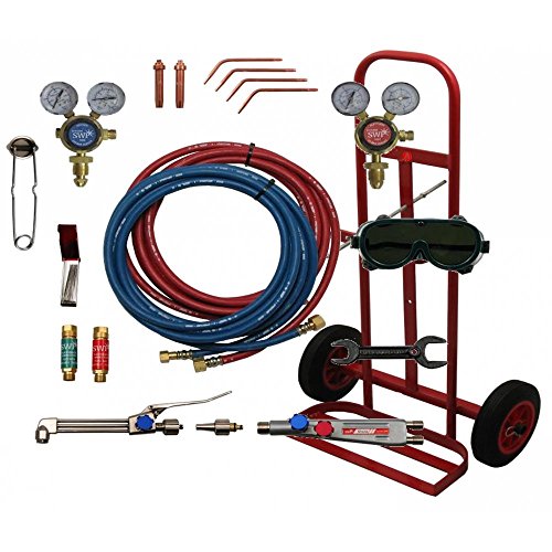 Portable Gas Welding / Cutting Kit & Trolley Regulator Spark Arrester ...