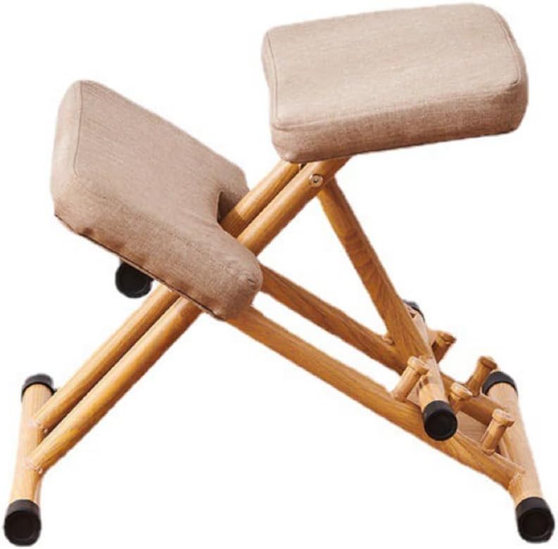 Amazon.com: Aeumruch Ergonomic Kneeling Chair Adjustable Rocking Knee ...