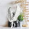 Amazon.com: YFEIQI Creative White Resin Redemption Angel Statue ...