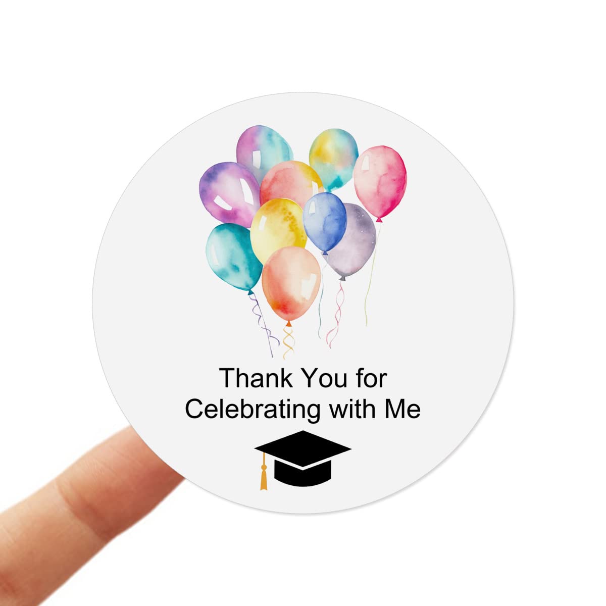Amazon.com: 120x Congrats Grad Favor Stickers Graduation Stickers Thank ...