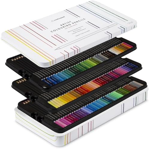 HIFORNY 125 Pack Colored Pencils Set for Adult Coloring,120 Colors ...