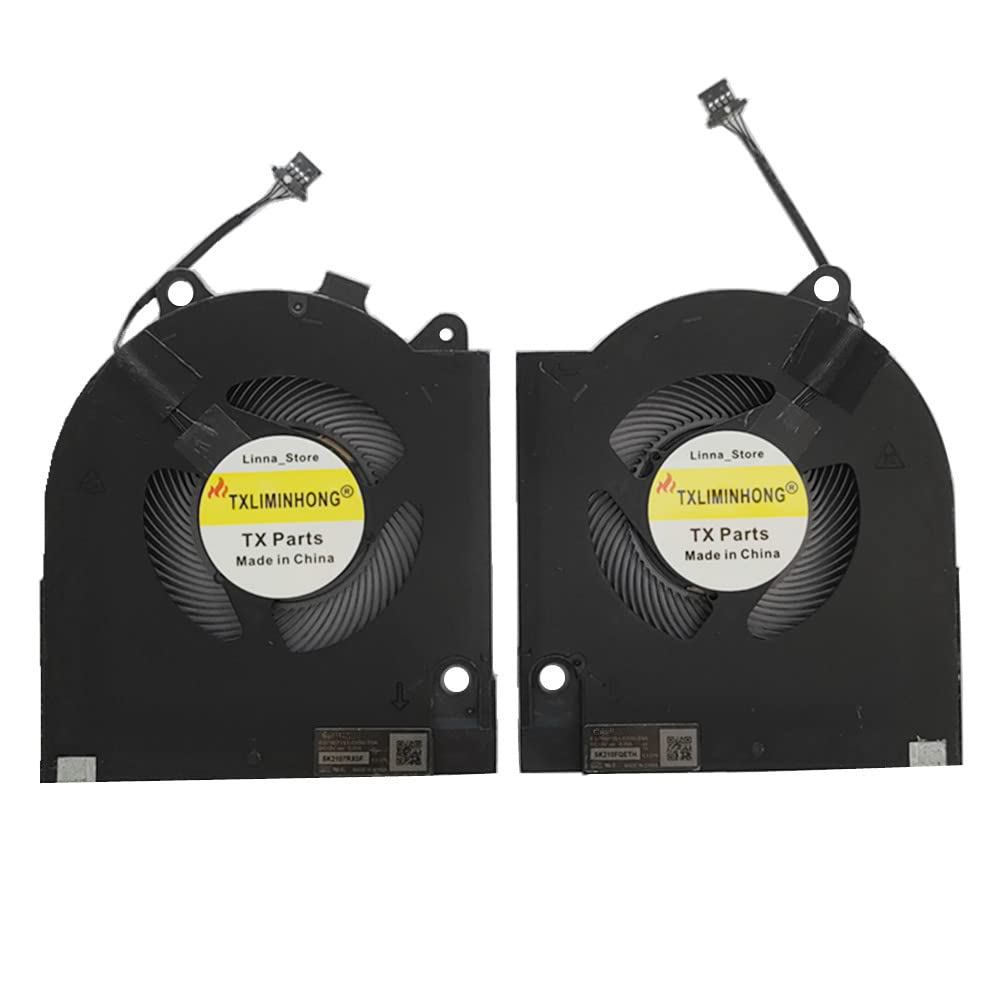Amazon.com: TXLIMINHONG New Compatible CPU and GPU Cooling Fan for DELL ...