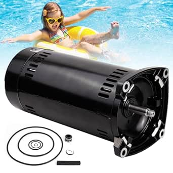 Amazon.com : USQ1152 Swimming Pool Pump Motor 1.5 HP Kit for Sta-Rite ...