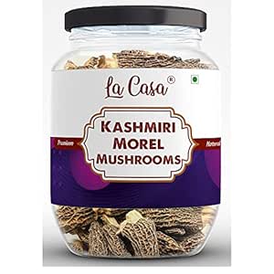 Amazon.com : La Casa Sundried Kashmiri Morel Mushroom | Kanne Gucchi ...