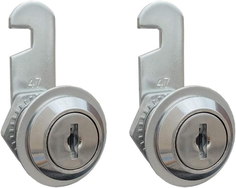 VictorsHome Cam Lock for Cabinet Drawer - 20mm Cylinder Length, Fits ...