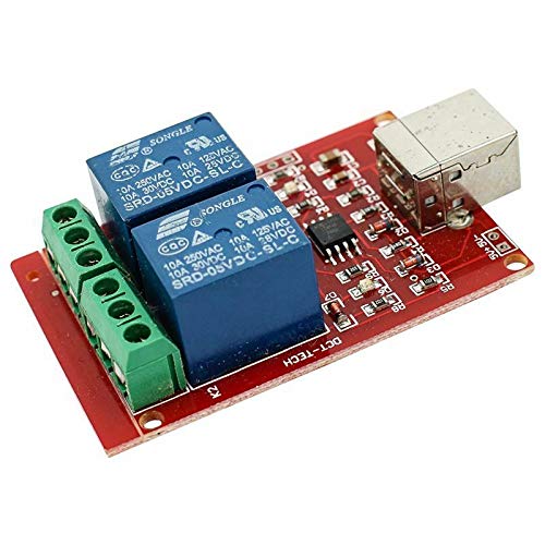 3NH® 1X(USB Control 2-Way 5V 2 Channel Relay Module Computer Control PC ...