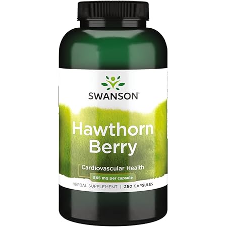 Amazon.com: NOW Supplements, Hawthorn Extract 300 mg, Cardiovascular ...