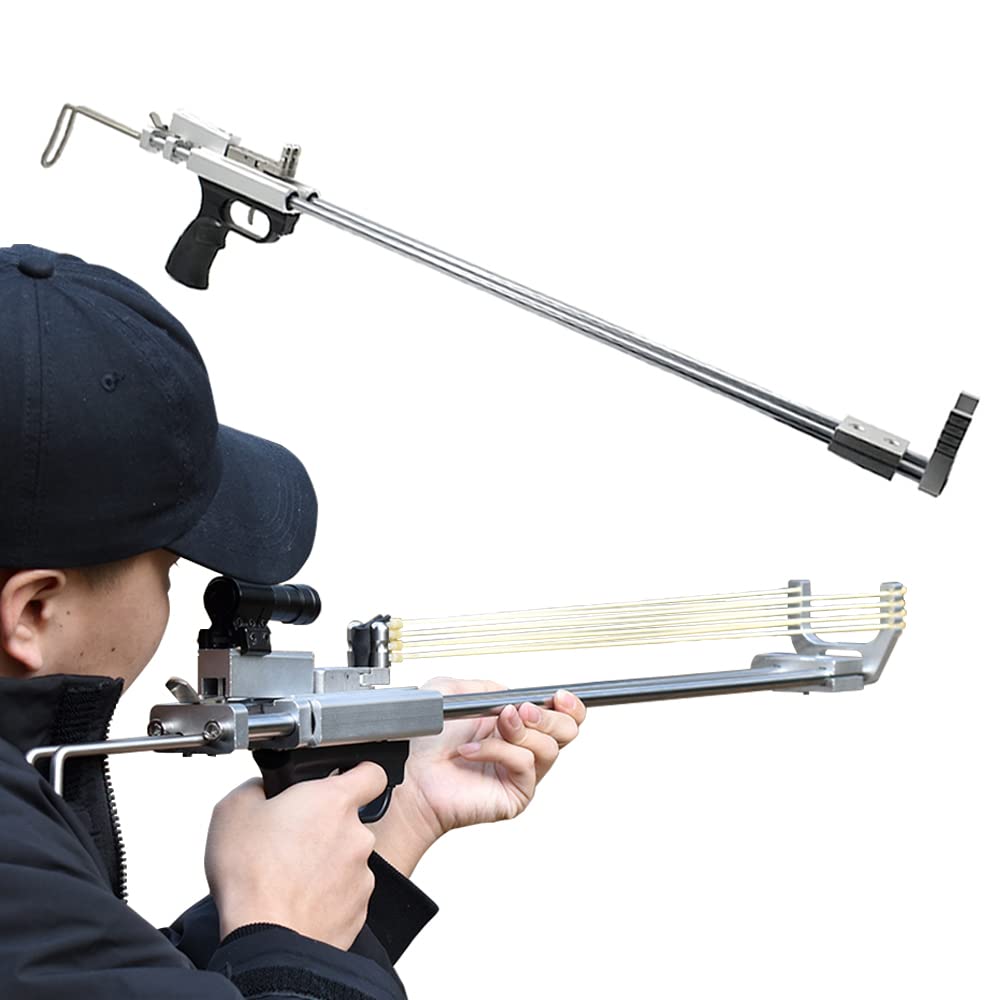 Slingshot Rifle, High Precision Hunting Slingshots for Adults, Catapult ...