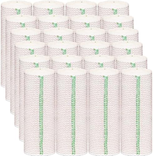 Amazon.com: 24 Pack Elastic Bandage Wrap 6” Bandage Wrap with Hook and ...