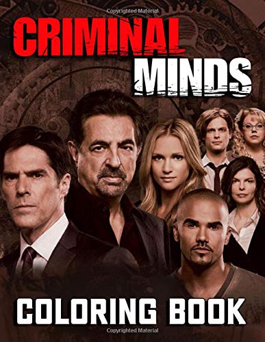 Criminal Minds Coloring Book: Adults Coloring Books Based On TV Show ...