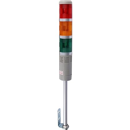 Amazon.com: Baomain Industrial Signal Light Column LED Alarm Round ...