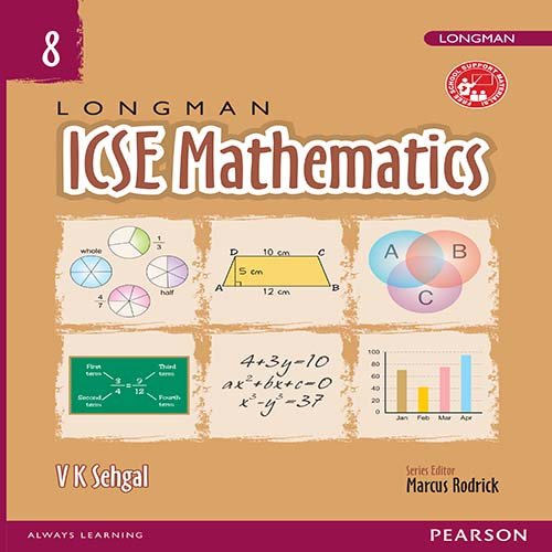 Longman Maths by Pearson for ICSE Class 8: 9788131764794: Books - Amazon.ca