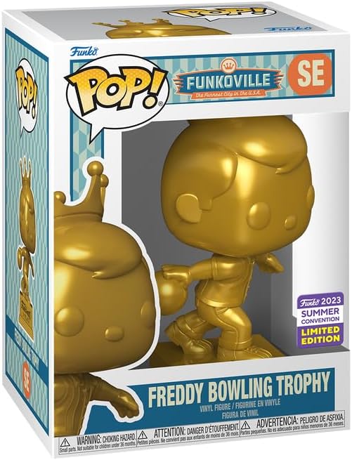 Amazon.com: Funko Pop! Freddy Bowling Trophy Shared SDCC 2023 : Toys ...