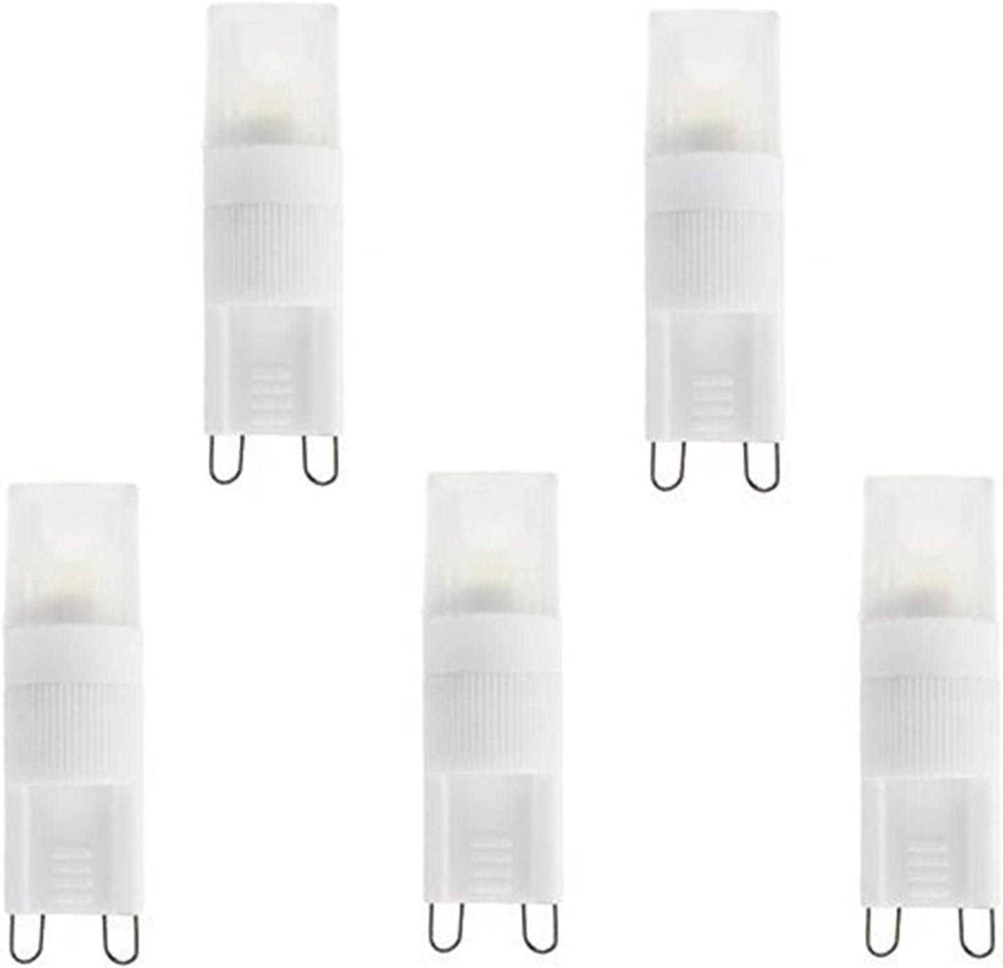 Amazon.com: Mini G9 LED Bulb 2W(5 Pack), G9 Ceramic Bulbs Equivalent to ...