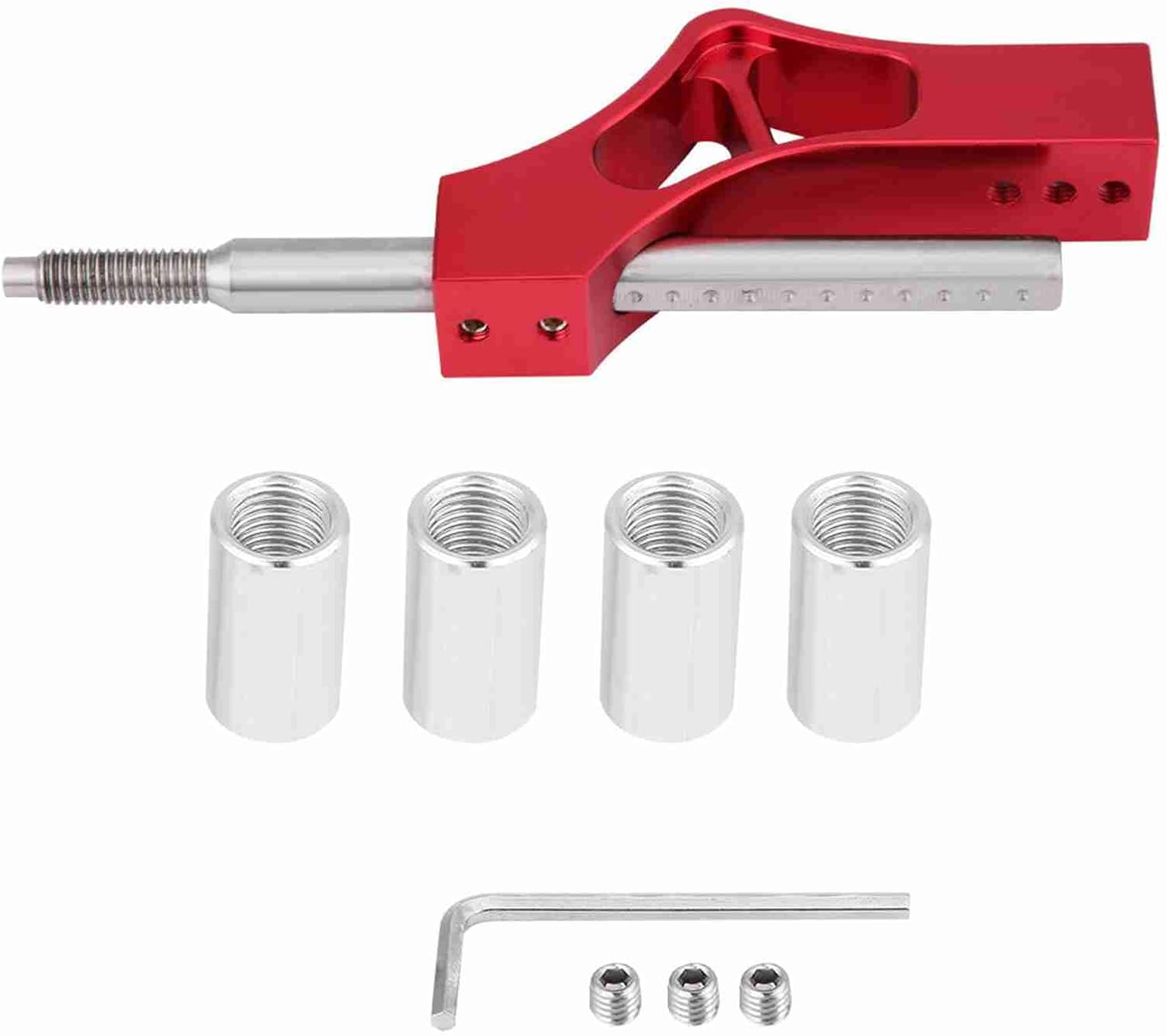 Amazon.com: Qiilu Adjustable Shift Extension Shifter Knob with Adapters ...