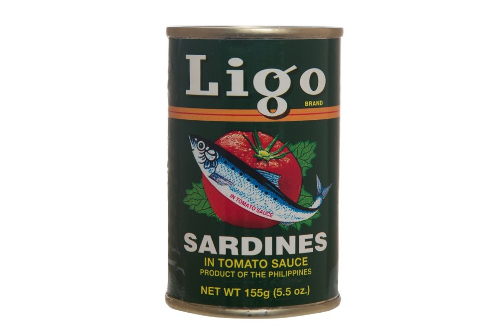 Amazon.com: Ligo Sardines w/ Tomato Sauce (Green) 155g : Grocery ...