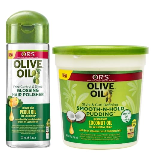 Amazon.com : ORS Olive Oil Style and Curl Smooth-N-Hold Pudding Olive ...