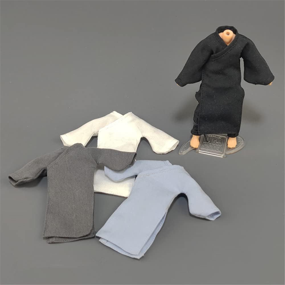 Amazon.com: 1/18 Scale Male Robe Outfit Clothes Set for 3.75inch ...