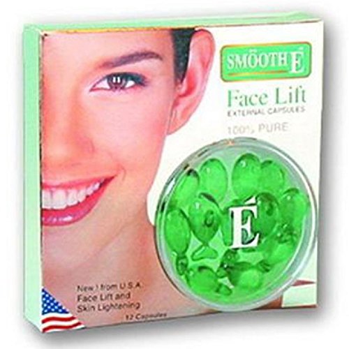 Amazon.com : Smooth E Face Lift 12 Capsules : Beauty & Personal Care