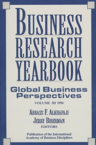 Business Research Yearbook,: Global Business Perspectives (Publication ...