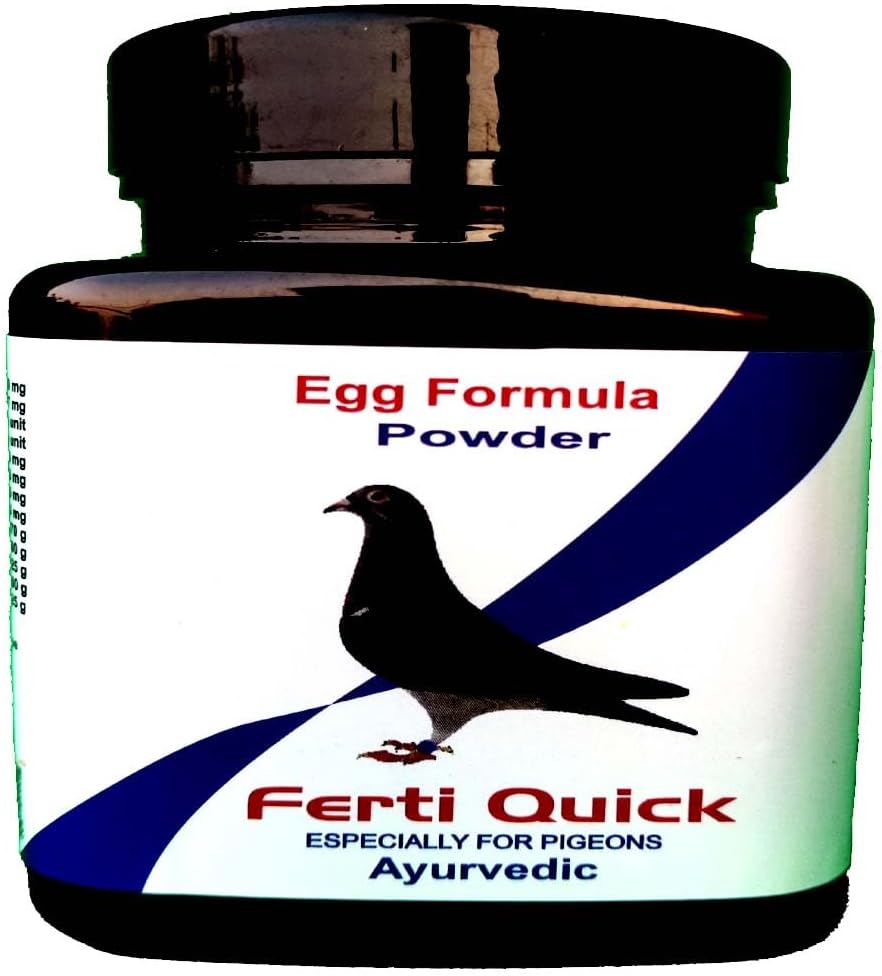 Pigeon Breeding Supplement | Ferti Quick Powder Egg Formula | Pigeon ...