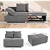 Amazon.com: SEJOV Sofa Bed, 4-in-1 Convertible Sleeper Sofa, Pull Out Couch with 3 Seater, Sofa ...