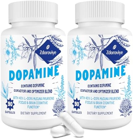 Amazon.com: Zdoroviye Dopamine Supplements for Men and Women - Contains ...