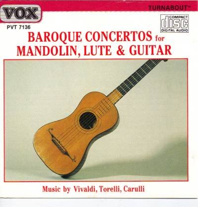 Baroque Concertos for Mandolin, Lute, & Guitar