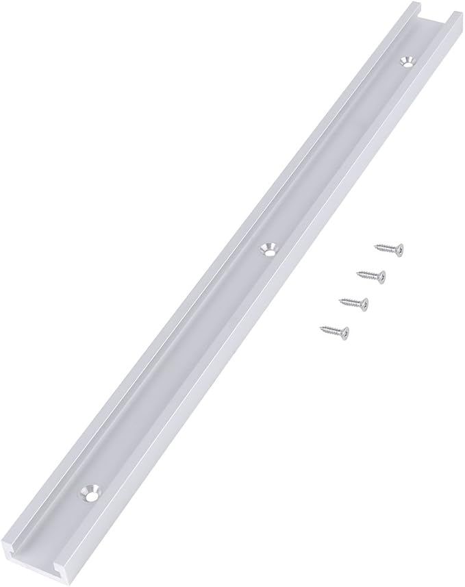 T-Slot Track, 400mm Aluminum Alloy T-Track T-Slot Track with Self ...