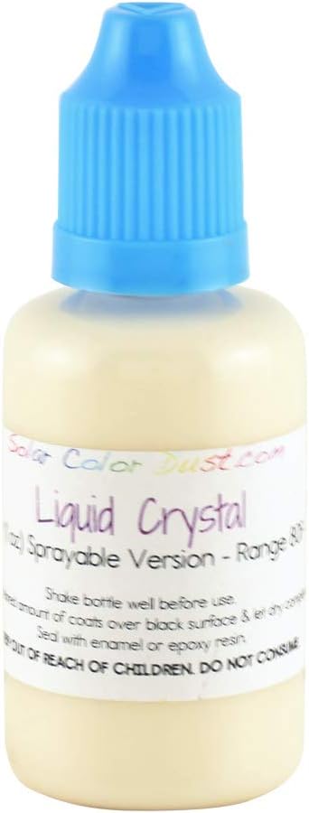 Amazon.com: Solar Color Dust Liquid Crystal Thermochromatic (Mood Ring ...