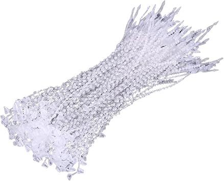 Amazon.com: GSHLLO 1000 Pcs Plastic Beaded Fasteners Snap Lock Pin ...