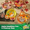 Amazon.com: Hefty Zoo Pals Party Edition Paper Plates for Kids ...