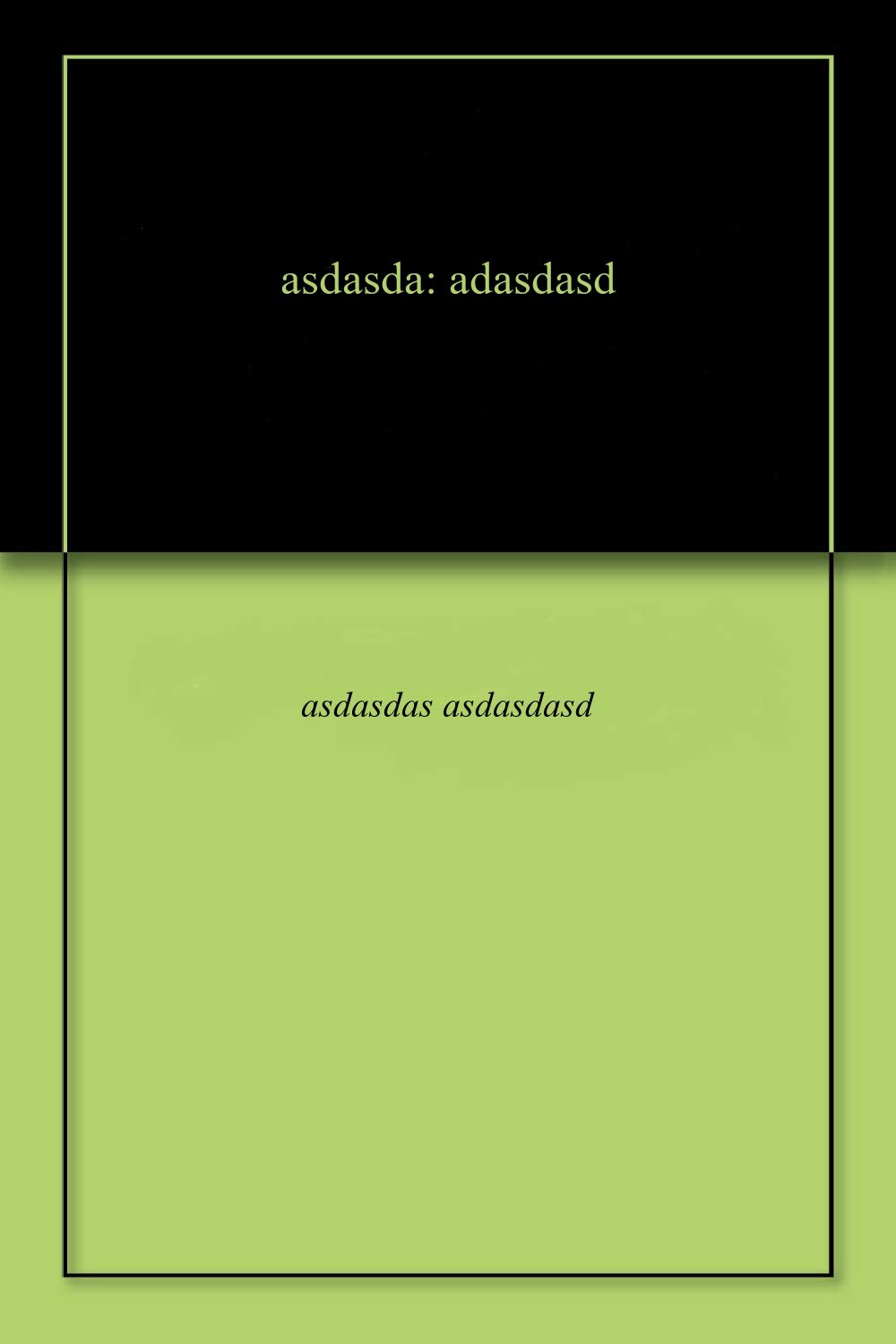 asdasda: adasdasd (English Edition) eBook : asdasdasd, asdasdas: Amazon ...