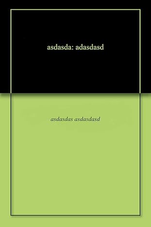 asdasda: adasdasd (English Edition) eBook : asdasdasd, asdasdas: Amazon ...