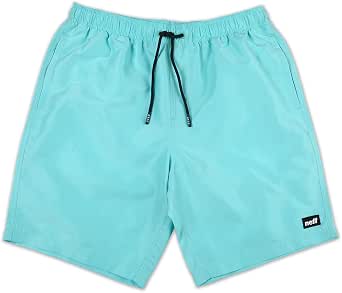 Neff Men's Standard 9" Quick Dry Swim Trunks with Lining | Amazon.com
