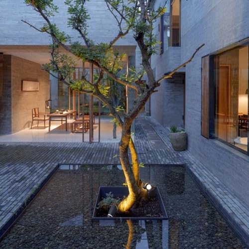 DAWALIGHT Garden Lights Mains Powered Spike 10W 3000K Warm White 800LM ...