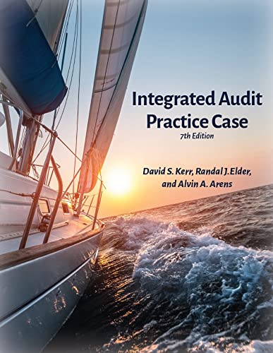 Amazon.com: Integrated Audit Practice Case: 9780912503684: Kerr, David ...