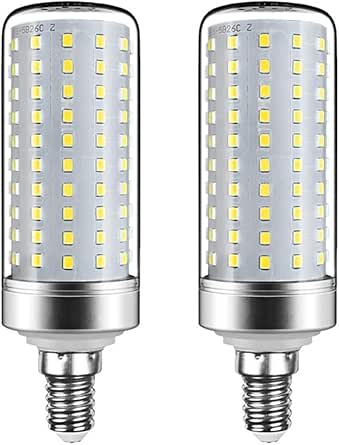 MaoTopCom 25W LED Light Bulb, E14 Base 108 LEDs Corn Light Bulb 250W ...